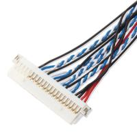 China Custom Oem Wire Harness FI S20S 20 Pin 1.25 Mm Pitch JAE Display Lvds Cable for sale