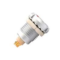China Industrial Waterproof B Series Z2 5 Pin Double Nut Welding Printed Circuit Board Pin Core straight And Angled for sale