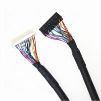 China 2*10 Pin Dupont LVDS Cable Assembly ,  Housing LED To LCD Converter Cable for sale