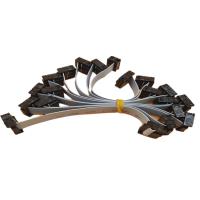 China Crimp Tool Flat Ribbon Cable Assembly With IDC 10 Pin 2.54mm Pitch Female Connector for sale