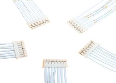 China UL1007 White Custom Wire Harness Each Side PHR-7 Pa66 Ph 2.0mm Female Connector for sale