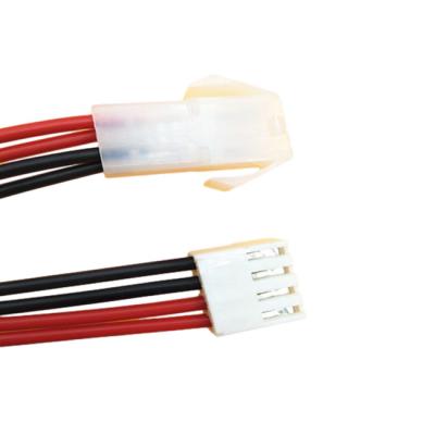 China Electronic Crimping Custom Wire Harness With White Molex 3.96mm Pitch Connector for sale