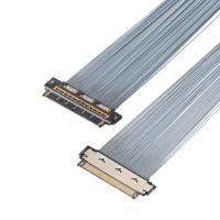 China Micro Coaxial Cable Application With KEL XSL20-48S 0.25 Mm Pitch, 44AWG And 46AWG for sale