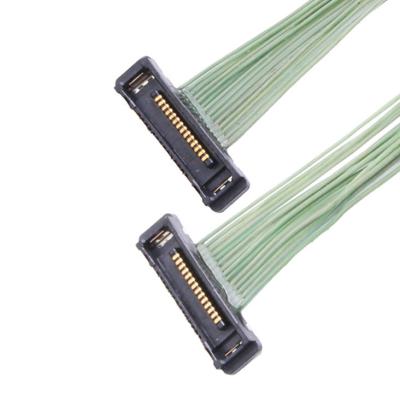 China I-Pex Cabline ss 35P Micro Coaxial Cable 20380-035t-06 Lvds Connector 0.4mm Pitch Right Angle for sale