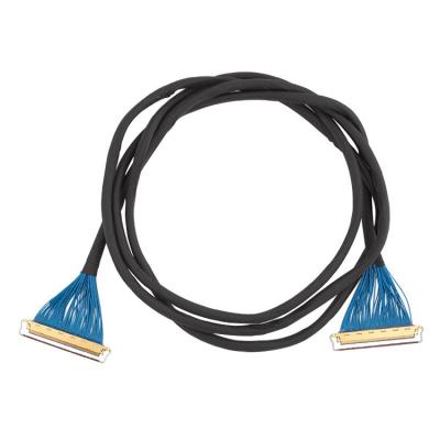 China LVDS Display Connector Micro Coaxial LVDS EDP Cable Assembly I PEX 20633-260T-01S for sale