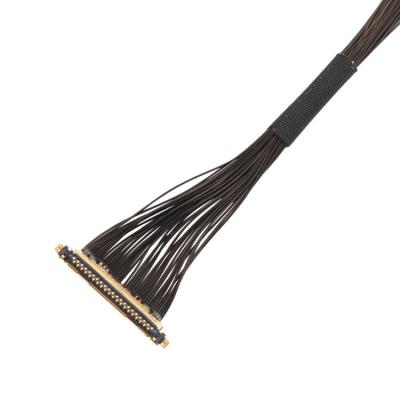 China 34 Pin JST AUHR-05V-H To I-PEX 20531-34-01 0.25mm Pitch LVDS EDP Cable Assembly for sale