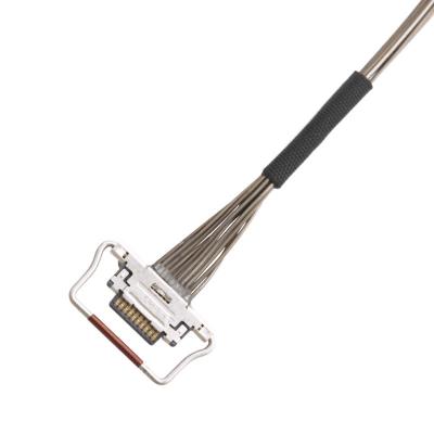 China Lvds Micro Coaxial Cable I Pex 0.4mm Pitch 20633-310t-01s 10 Pin for sale