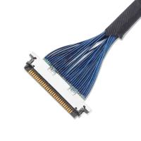 China PEX 0.4mm 30p LVDS Micro Coaxial Cable CBL 20472-030T-10R Lvds Display Connector for sale