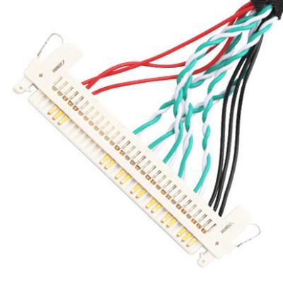 China 30 Pin Lvds Coaxial Cable Jae Fi-X30hl To  Df13-30ds-1.25c for sale