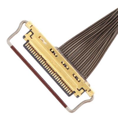China 20525-230E-02 To 20682-030E-02 Lvds Edp Cable Assembly For Gimbal Camera for sale