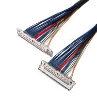 China JAE FI-RE51-HL and JST EHR-7 to IPEX 20679-040T-01 LVDS EDP Cable Micro Coaxial Cable for sale
