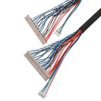 China 250V 20 Pin Lvds Cable  Df14 To Df14 For Laptop lvds display connector for sale