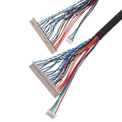 China 250V 20 Pin Lvds Cable  Df14 To Df14 For Laptop lvds display connector for sale