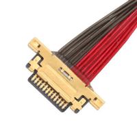 China Lvds Edp UL11130 Micro Coaxial Cable Assembly 12P I-PEX 20633-212T-01S for sale
