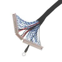 China Edp Lvds Edp Cable Assembly  Df14-25s-1.25c Iso14001 1.25mm Pitch for sale