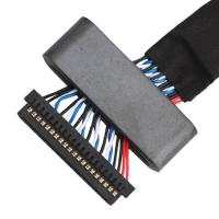 China The LVDS Cable Assembly From JAE FI-S20S To FI-X30HL, With A 1.25mm Pitch And Rated For 500VAC for sale