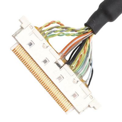 China 0.5mm Pitch ACES 50204-040 1 1-002 To JST SHDR-40V-S-B LVDS Cable Assembly for sale