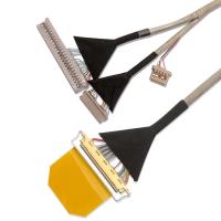 China IPex LVDS Cable Assembly  Connector 0.5mm Pitch 150MM Length for sale