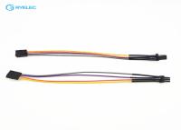China Black 4 Pin 2.54mm Custom Wire Harness Pressing / Soldering Types Available for sale