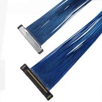 China 30 Pin EDP Micro Coaxial Cable Assembly 20380-R30T-06 lvds display connector for sale