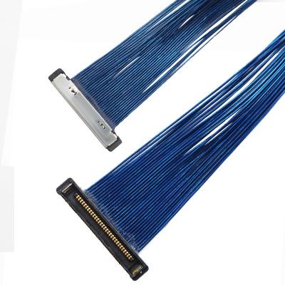 China 30 Pin EDP Micro Coaxial Cable Assembly 20380-R30T-06 lvds display connector for sale