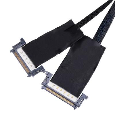 China JAE Series Coaxial LVDS EDP Cable AWG40 Connector OD 0.35mm With ROHS for sale
