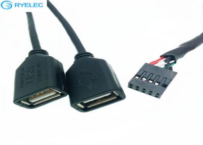 China Dupont Shielded Cable Assembly , Double Shielding Wire Harness Assembly for sale