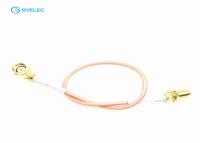 China 200mm rg316 cable assembly sma female rp bulkhead to sma male right angle rp connector for sale