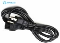 China Low Voltage Custom Power Cables , 3 Prong Plug Battery Cable Assembly for sale