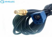 China Fakra To SMA Precision Cable Assemblies , 50ohm GPS Cable Harness Assembly for sale