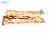 China Multicolor Shielded Flat Ribbon Cable , Twisted Ribbon Cable Used In High - Speed Video for sale