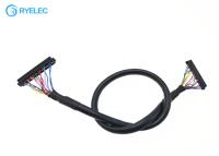 China 28AWG Round Electronic LVDS Cable Assembly For Display / Laptop / Computer for sale