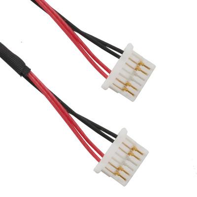 China 6 Pin SHKP-6VS-B JST Connector Cable , 0.6 pitch 28 Awg Cable for sale