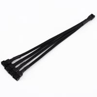China PWM Fan Splitter with 4Pin Male to Fan and 1 to 4 Female Connectors Using 22AWG PVC Cable for sale