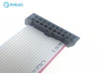 China Gery Flat Ribbon Cable FC 20 Pin Female To Female Extension Motherboard IDC Connector for sale