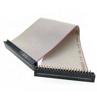China 2.54mm Pitch 40Pin Female to Male 28AWG Flat Ribbon Cable IDC Cable Assembly for sale