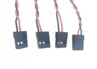 China Dupont Plug Wiring Harness Wire 3 Pin 2.54mm Pitch To 2 Pin Jst-Gh 1.25 26 Awg for sale