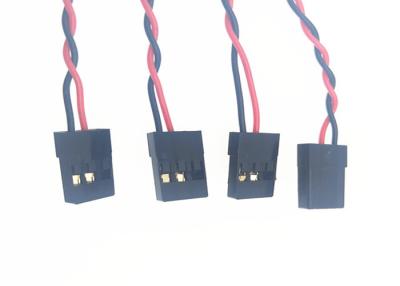China Dupont Plug Wiring Harness Wire 3 Pin 2.54mm Pitch To 2 Pin Jst-Gh 1.25 26 Awg for sale
