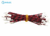 China Red 28 Awg Custom Wire Harness 2 Pin Jst Zh 1.5mm Pitch Connector To 2 Pin Jst Gh 1.25mm Pitch for sale