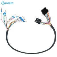 China Custom 8Pin 12P Molex 3.0 Pitch Wire Harness with 300V 2464 24AWG PVC Cable and Customized Length for sale