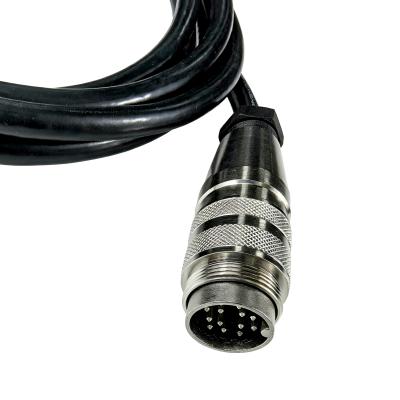 China C091-31H014-100-2 Durable Male Female Connector Cable 14 Pin Aviation Plug Sensor Cable Industrial Grade Wiring Harness C091 for sale