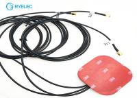 China External Big Size 2* 4G LTE Antenna Glue Adhesive Combo Square With Right Angle Sma for sale