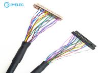 China 40 Pin DF13 Connector LVDS Cable Assembly To JAE  FI - S20S 1.25mm Connector for sale