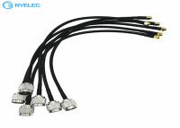 China Stable Flexible Extension RF Coaxial Cable N Male To SMA Male With RG58 / U Low Loss Phase for sale