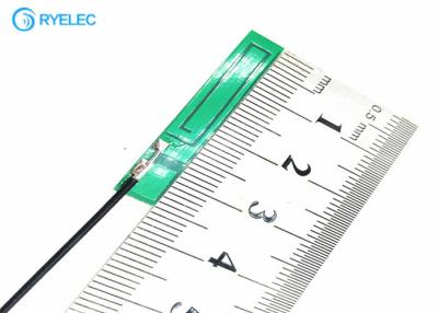China Pcb Patch Embedded 35.8*7*0.5mm Antenna 4g Lte 2dbi Pigtail Cable IPEX Connector for sale