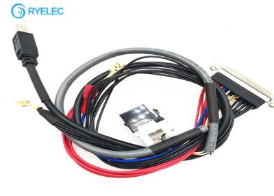 China Db25 Cat6 Network Keystone With Usb B Male Cable Assembly Insulated Terminal for sale