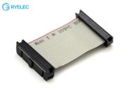China 1.0mm Pitch Flat UL2651 With 2.0mm IDC Connector 2*12p 26 Pin 60mm Ribbon Cable for sale