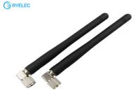 China GSM Module Whip Duck 110mm Hength Antenna 800-2170mhz With Nickel Sma Right Angle for sale