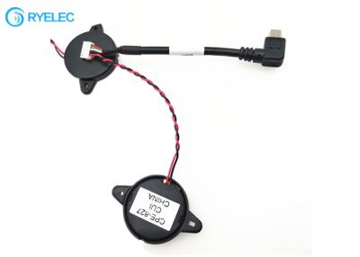 China Jst Ghr-06v-S To Usb Mini B Male 90 Degree Right Shielded To CUI CPE-827 Twisted Cable for sale