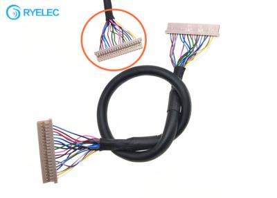 China Df14 To Df14 Coaxia Laptop Lvds Cable 20p To 20 Pin  For Remote Controlled Aircraft for sale